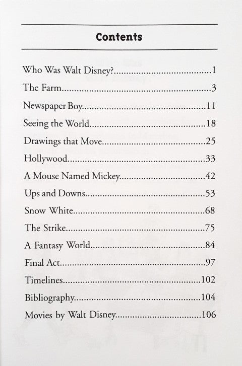Who Was Walt Disney? – Books and You