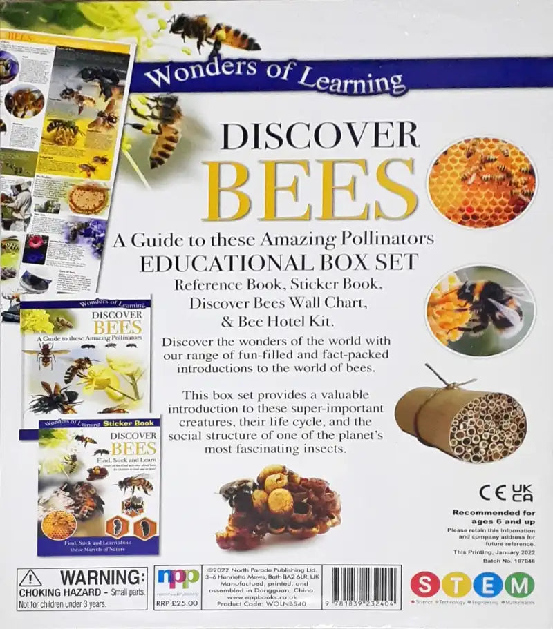 Wonders of Learning : Discover Bees (Educational Box Set) – Books and You