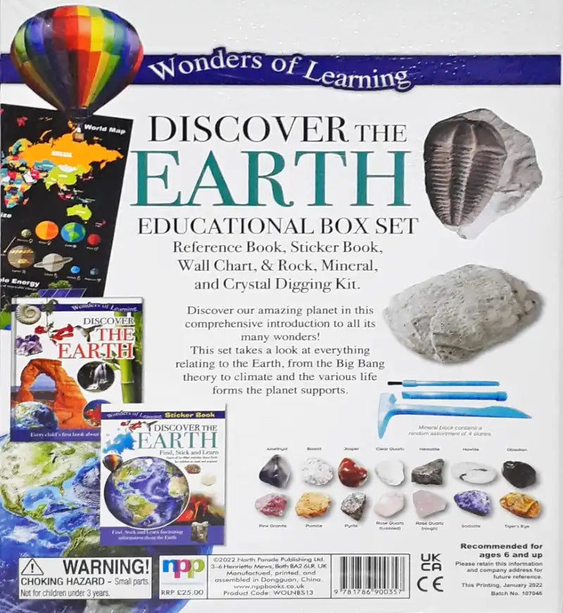 Wonders of Learning : Discover The Earth (Educational Box Set) – Books ...