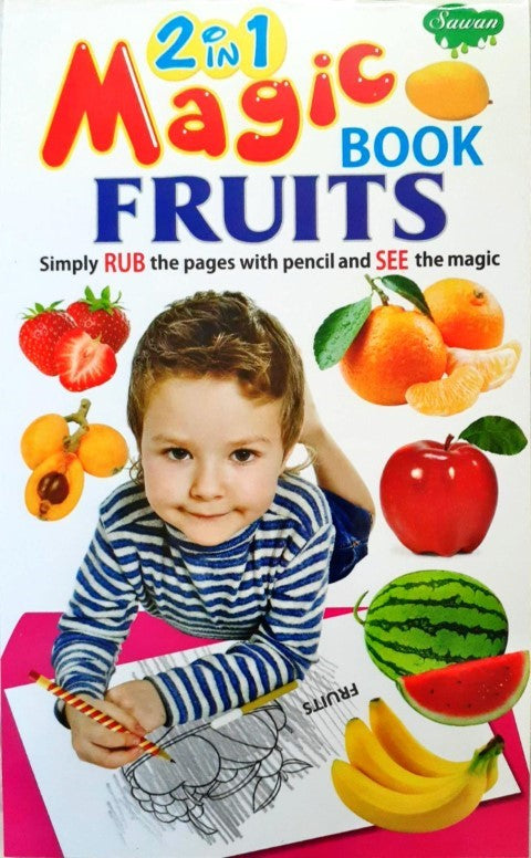 2 in 1 Magic Book Fruits Vegetables – Books and You