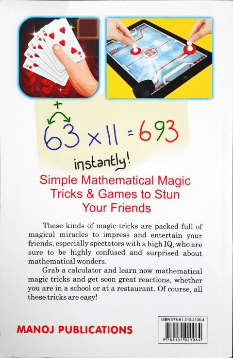 Simple Mathematical Magic Tricks & Games To Stun Your Friends Incredib – Books and You