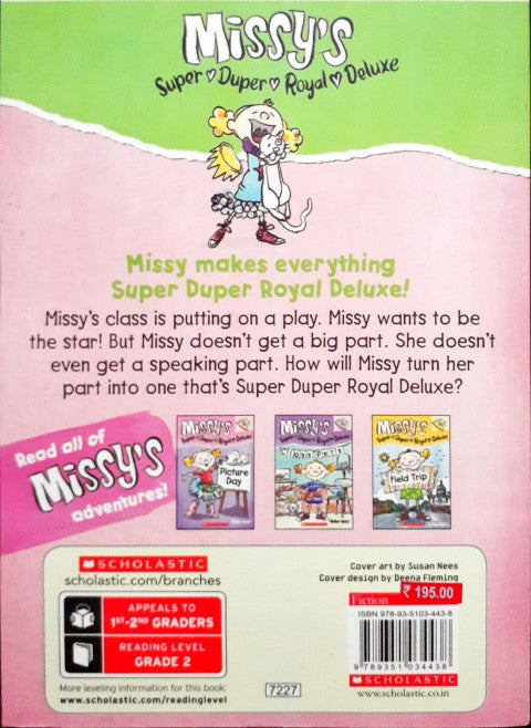 Missy's Super Duper Royal Deluxe School Play – Books and You