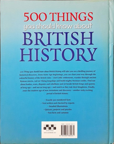 500 Things You Should Know About British History – Books and You