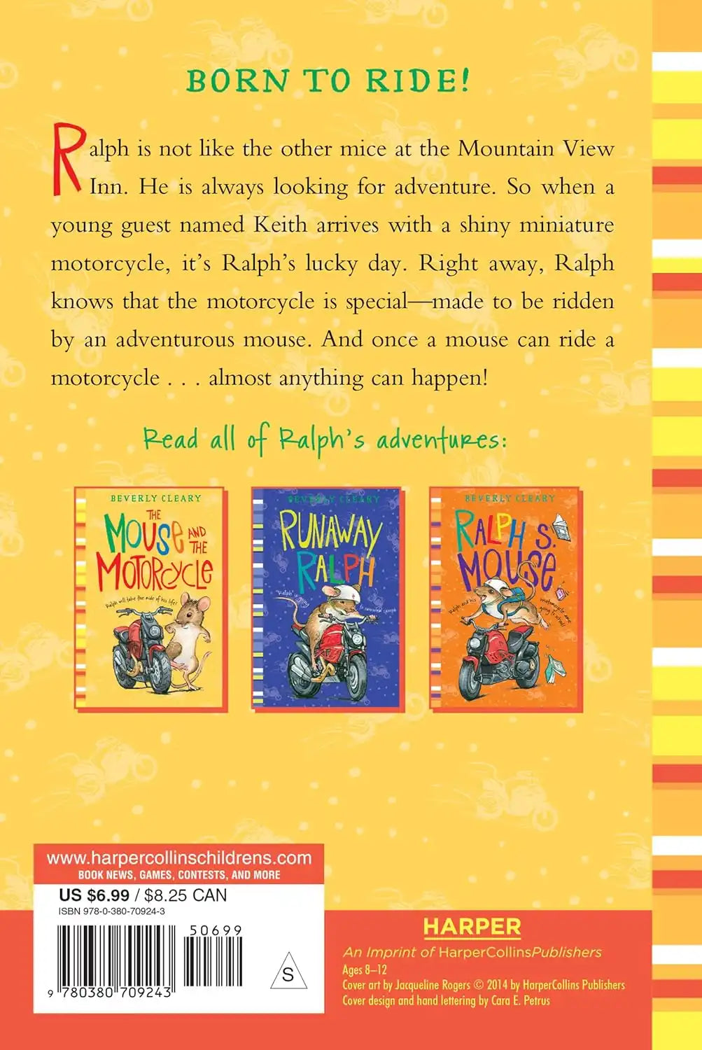 The Mouse and The Motorcycle – Books and You