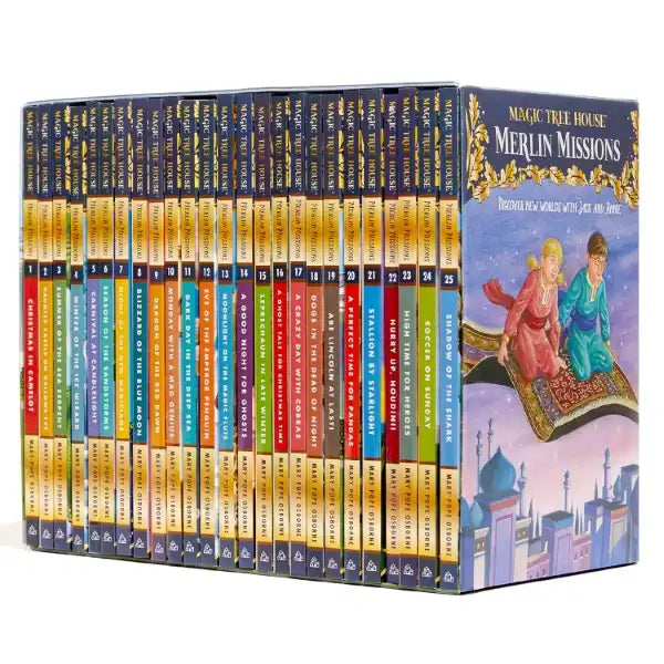 Magic Tree House Merlin Missions Box Set #1-25 – Books and You