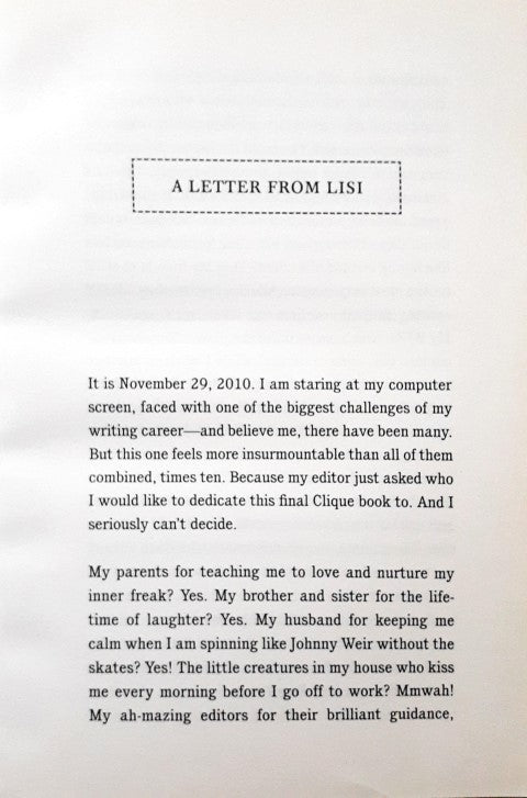 The Clique 14 A Tale of Two Pretties – Books and You