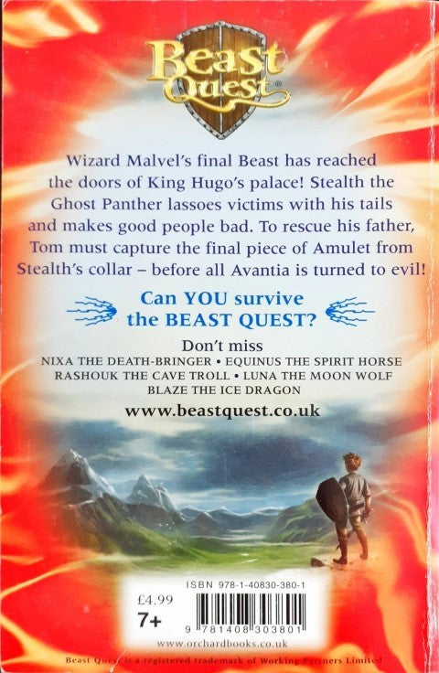Beast Quest The Amulet of Avantia Stealth The Ghost Panther Beast Ques ...