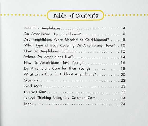 Animal Kingdom Questions And Answers Amphibians A Question And Answer ...