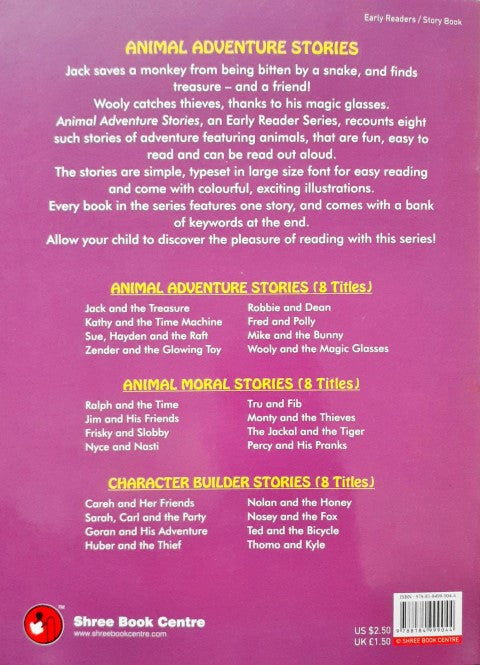 Animal Adventure Stories Jack And The Treasure – Books and You