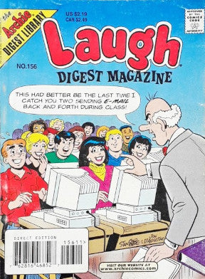 Archie Laugh Digest Magazine No. 156 – Books and You