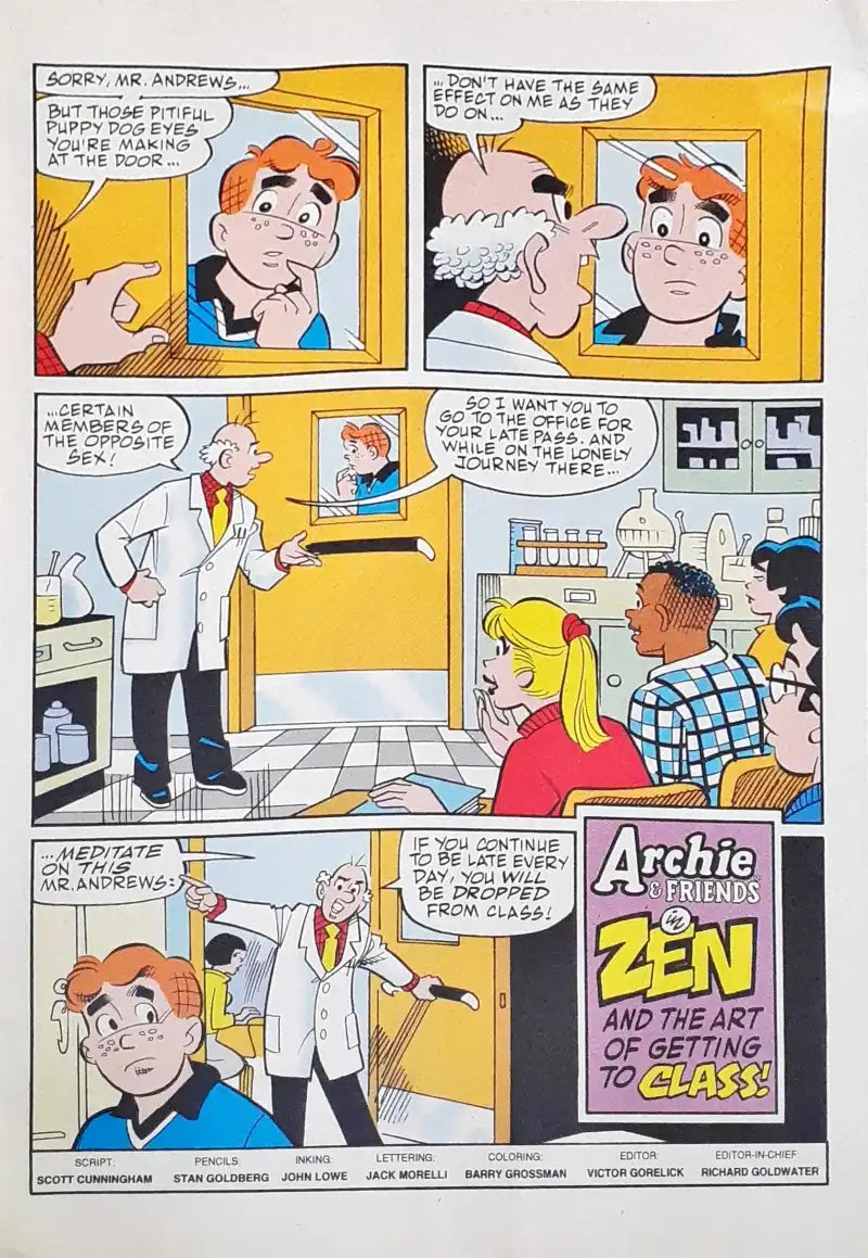 Archie and Friends : Archie Comics 65th Anniversary No. 105 – Books and You