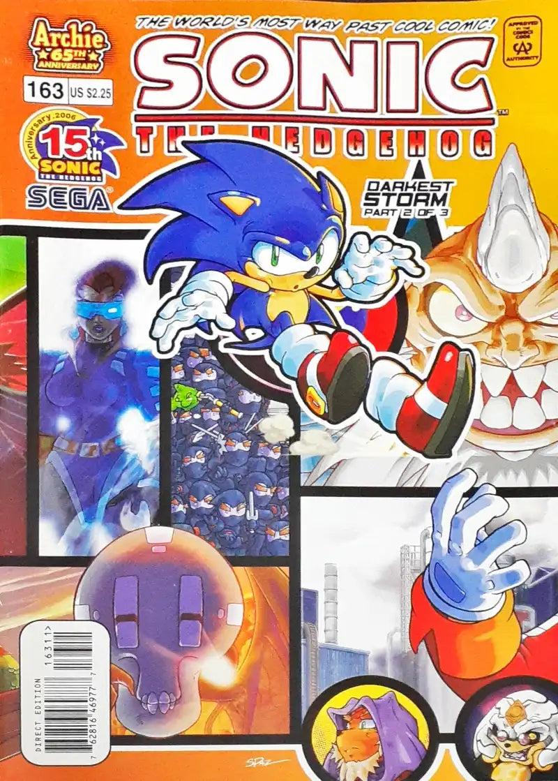 Sonic The Hedgehog - Darkest Storm Part 2 of 3 : Archie Comics 65th An ...