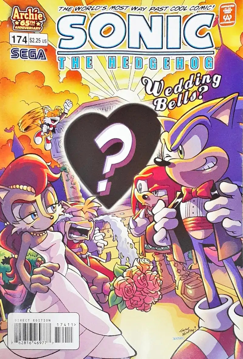 Sonic The Hedgehog - Wedding Bells : Archie Comics 65th Anniversary Ad ...