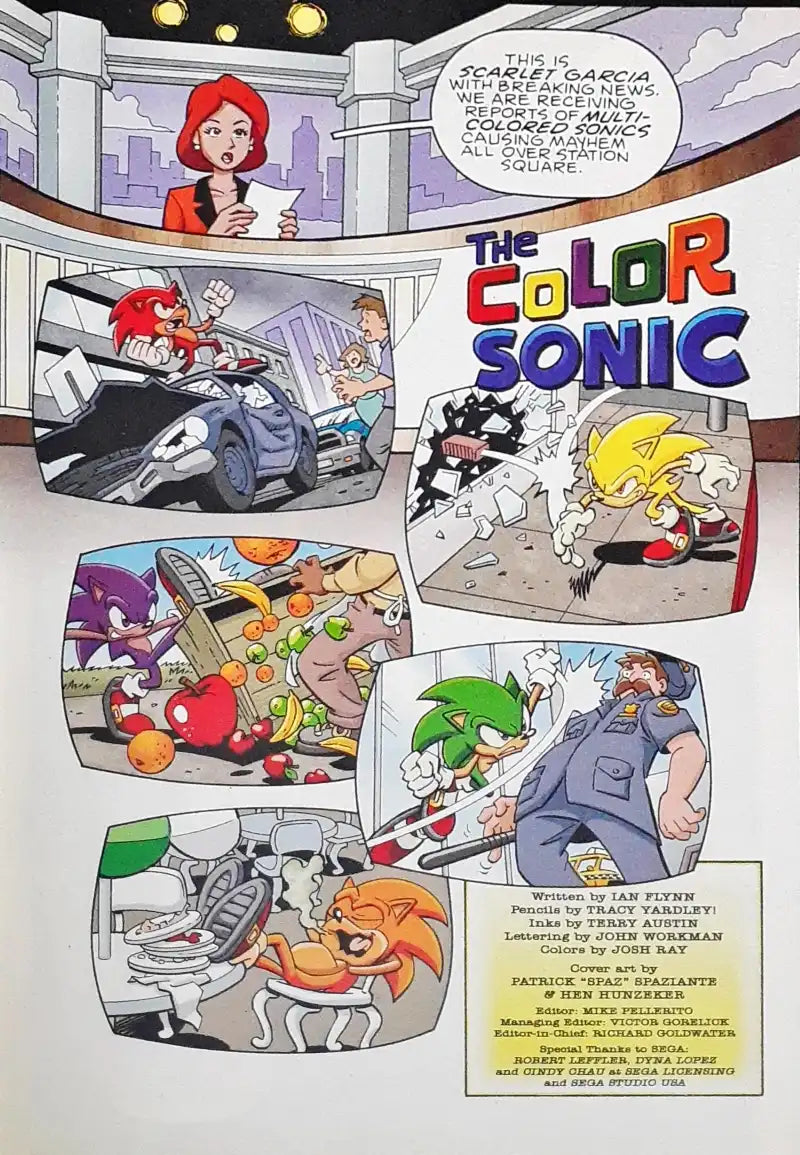 Sonic X - The One The Only? : Archie Comics Adventure Series No. 25 ...