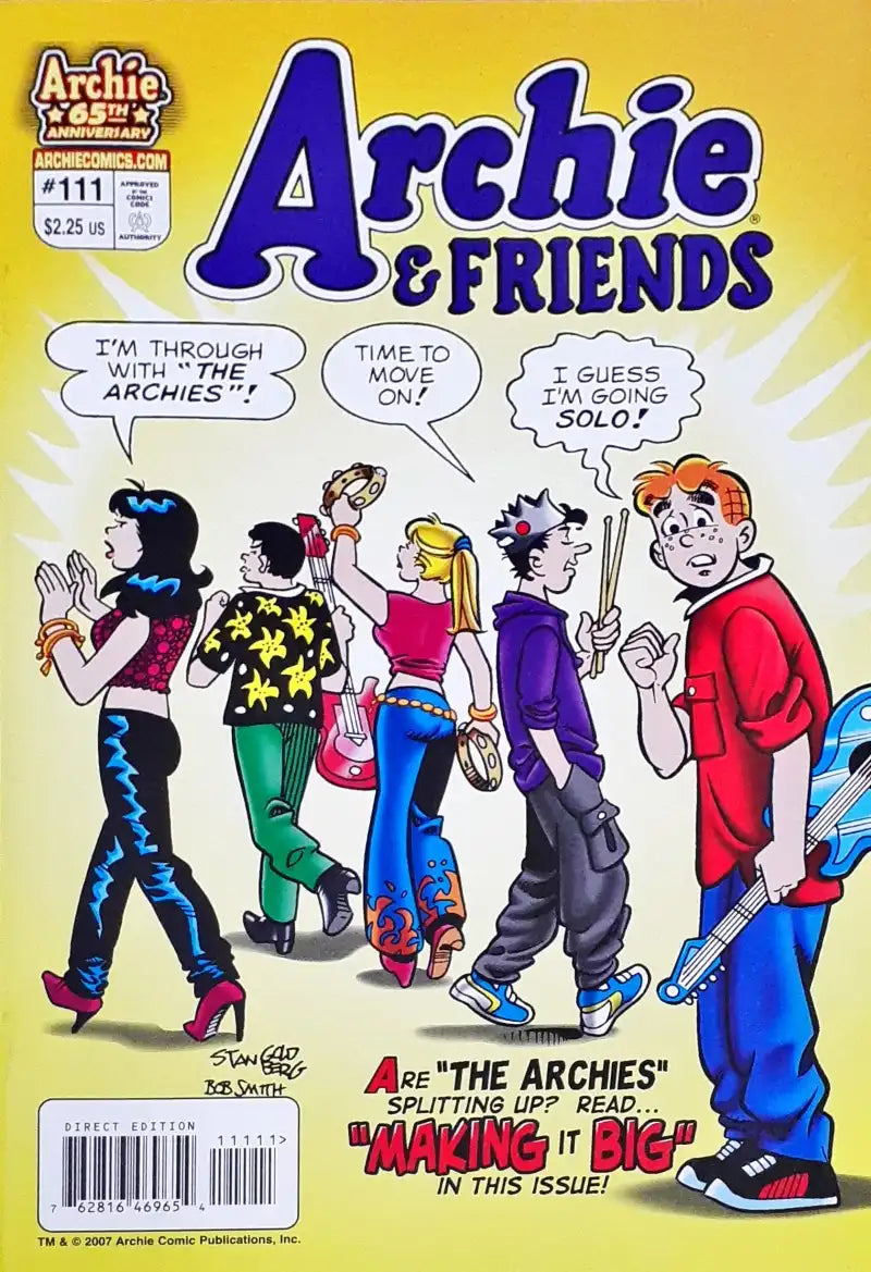 Archie and Friends : Archie Comics 65th Anniversary No. 111 – Books and You