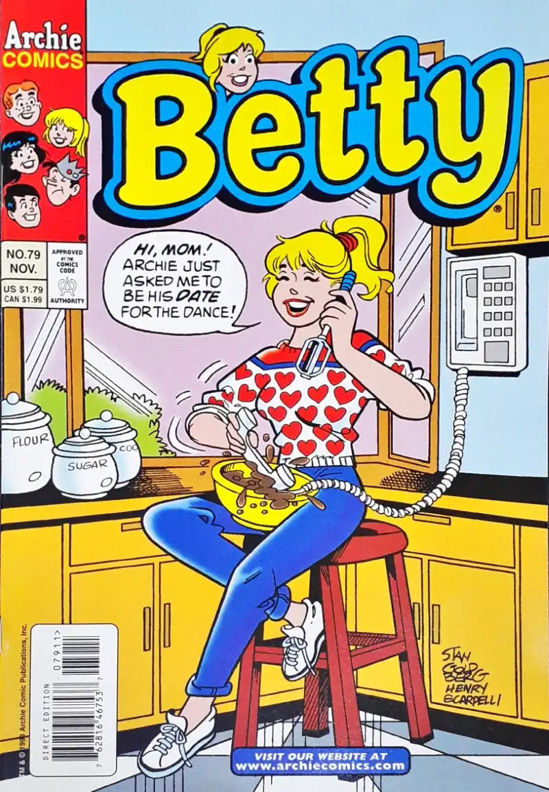Betty : Archie Comics No. 79 Nov – Books and You