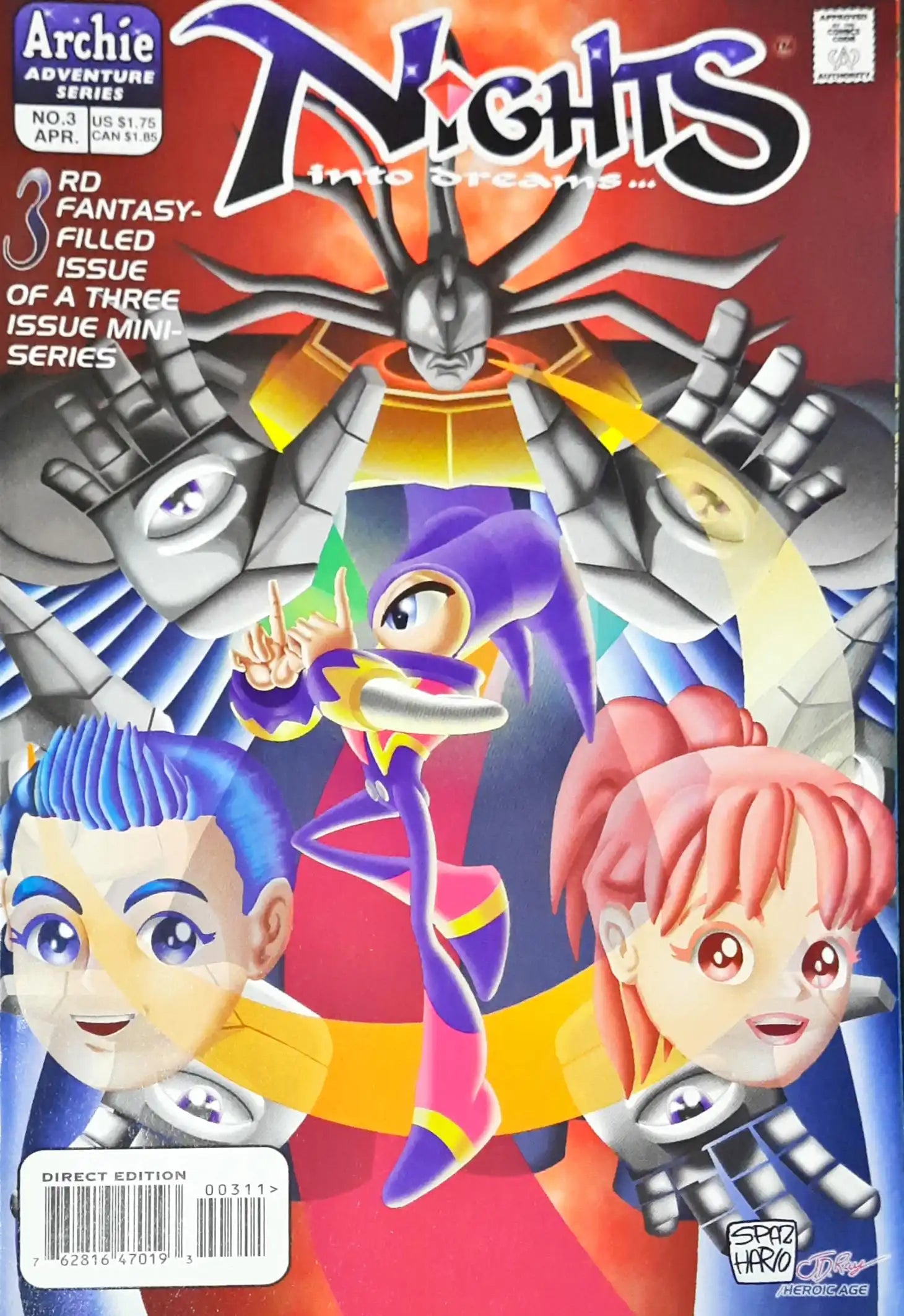 Nights Into Dreams : Archie Comics Adventure Series No. 3 Apr – Books ...