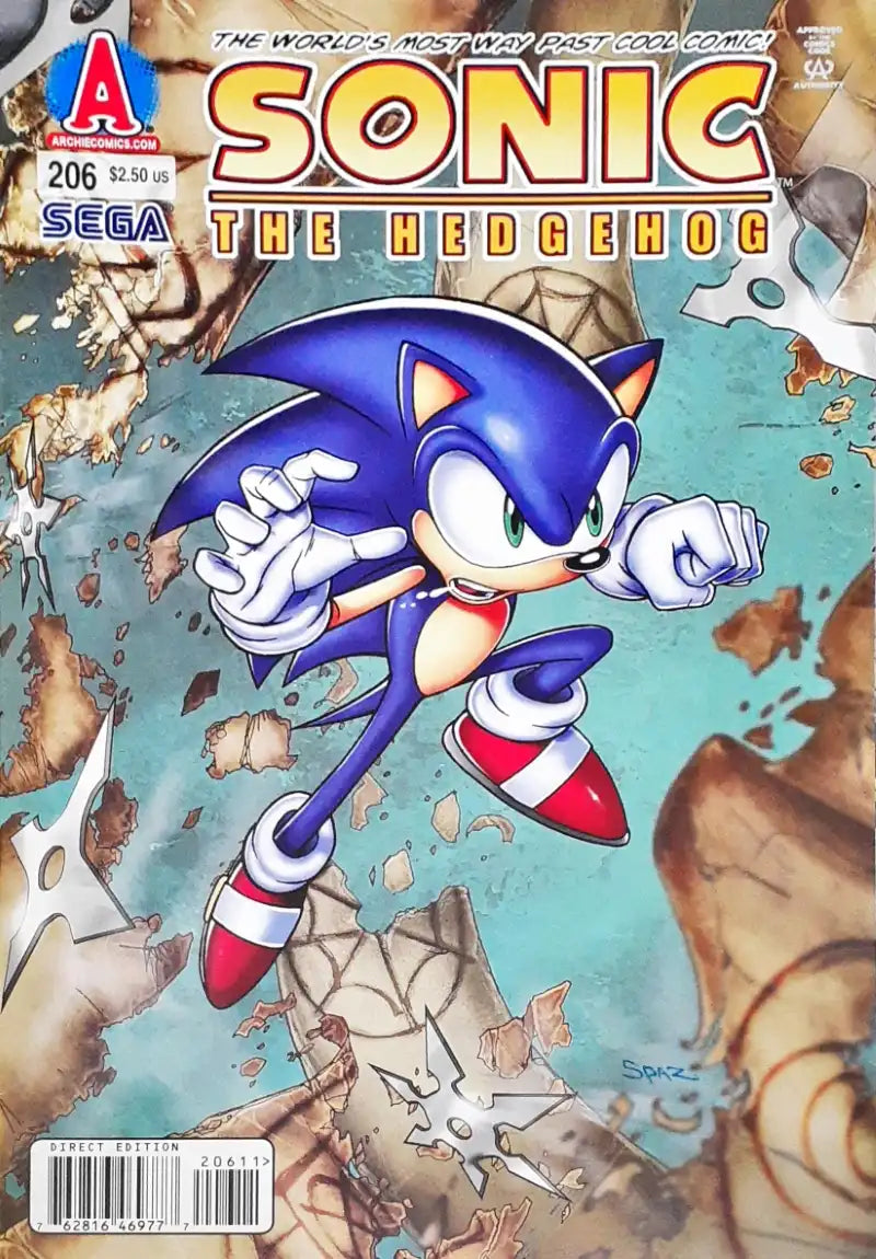 Sonic The Hedgehog : Archie Comics Adventure Series No. 206 – Books and You