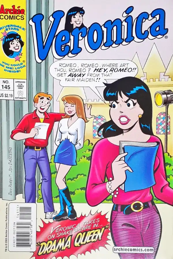 Archie Comics Veronica No. 145 – Books and You