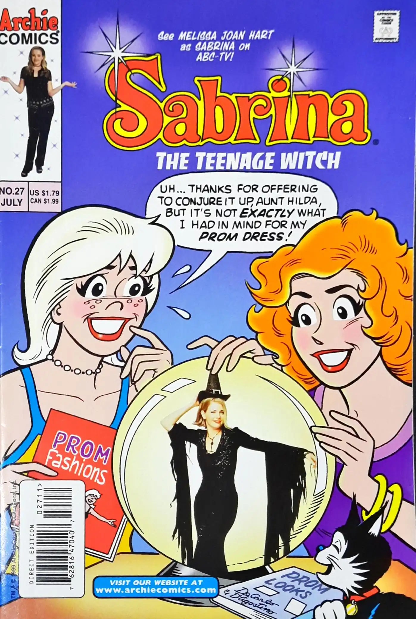 Sabrina The Teenage Witch : Archie Comics No. 27 July – Books and You