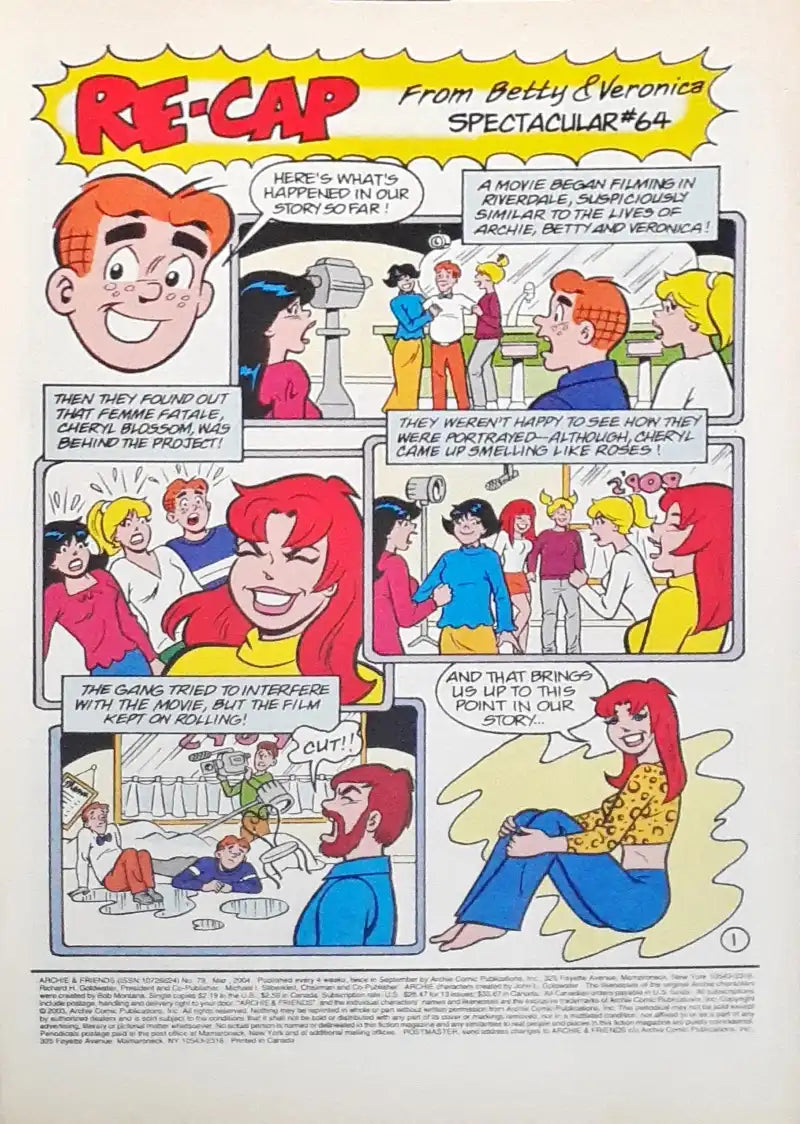 Archie and Friends : Archie Comics Riverdale Stars No. 79 – Books and You