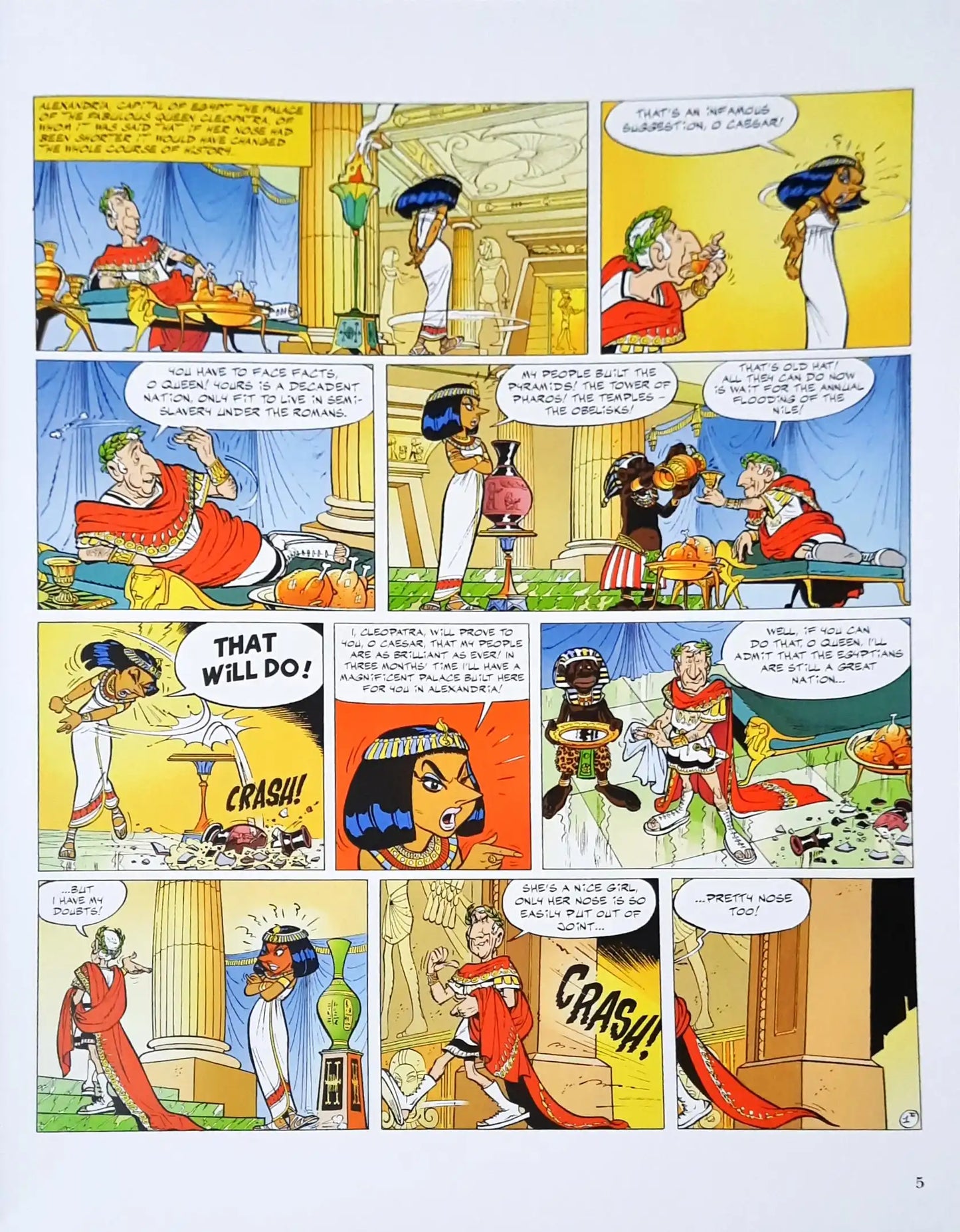 Astérix #6 - Asterix Vol. 6 : Asterix and Cleopatra – Books and You