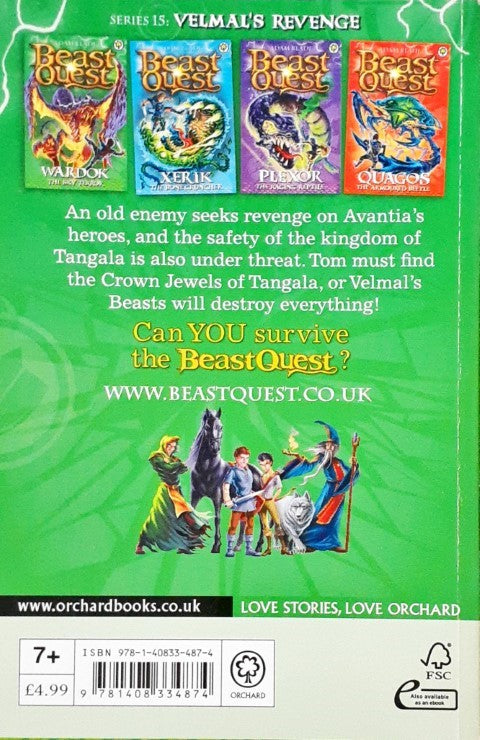 Beast Quest Series 15 Wardock The Sky Terror Beast Quest 1 – Books and You