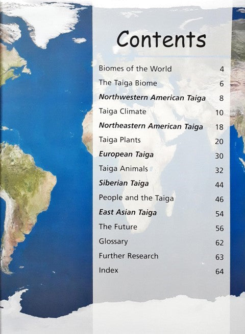 Biomes Atlases Taiga – Books and You