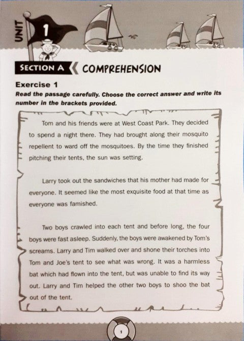 Comprehension & Composition 3 – Books and You