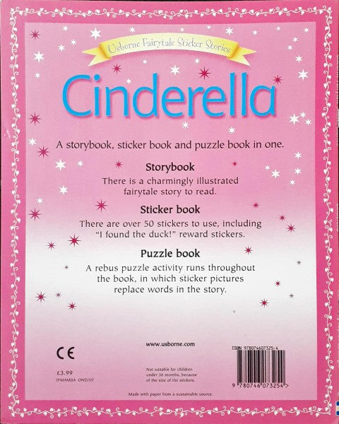 Usborne Fairytale Stories Cinderella – Books and You