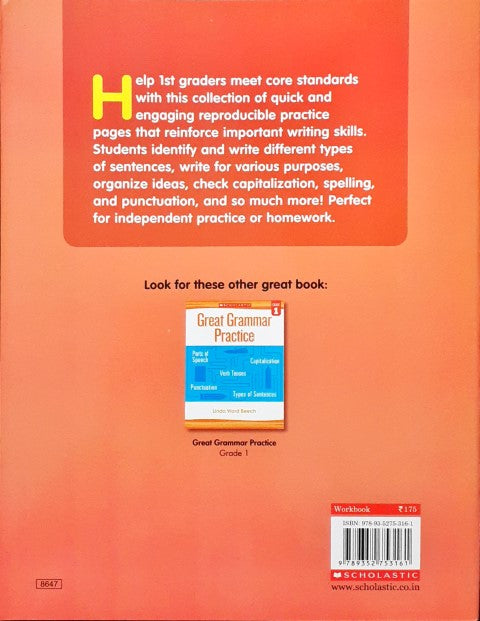 Building Essential Writing Skills Grade 1 – Books and You