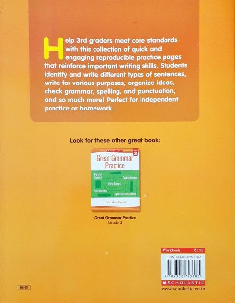 Building Essential Writing Skills Grade 3 – Books and You