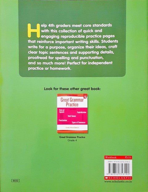 Building Essential Writing Skills Grade 4 – Books and You