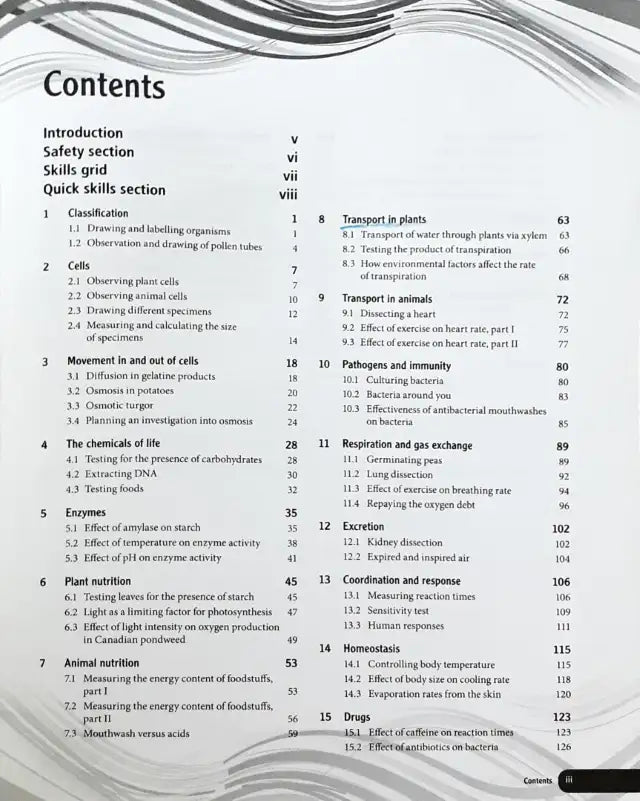 Cambridge Igcse Biology Practical Workbook P Books And You