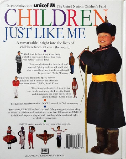 DK Children Just Like Me A Unique Celebration Of Children Around The W ...