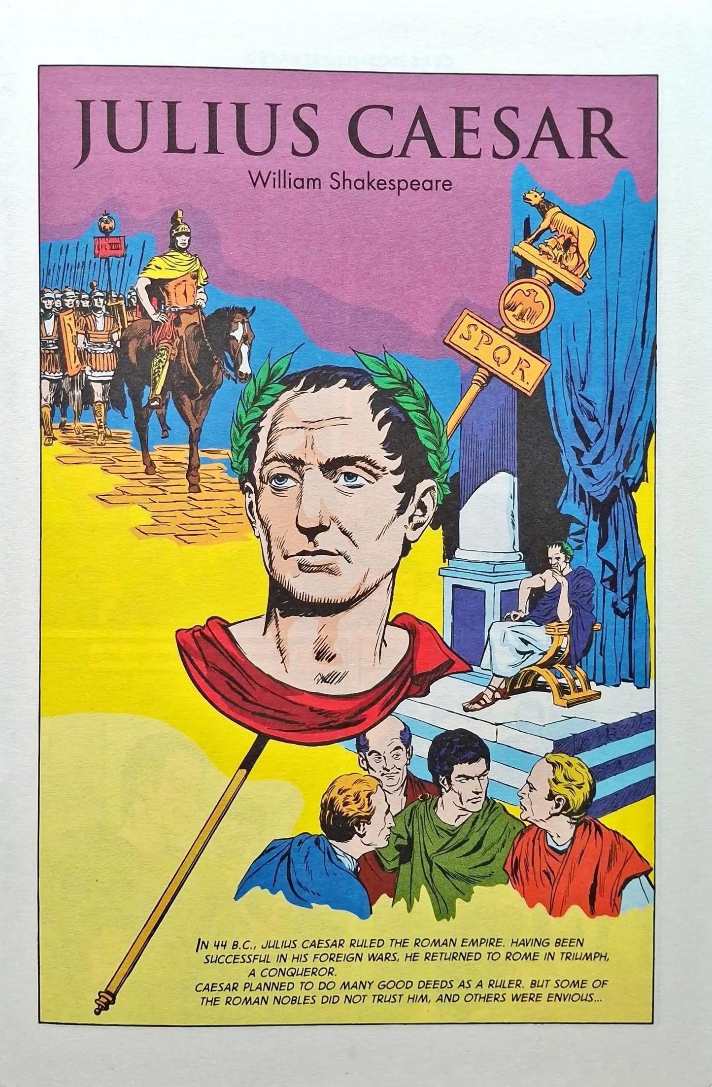 Julius Caesar : Classics Illustrated No. 68 - Books and You