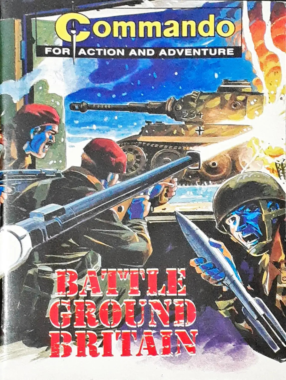 Commando : Battle Ground Britain (P) – Books and You
