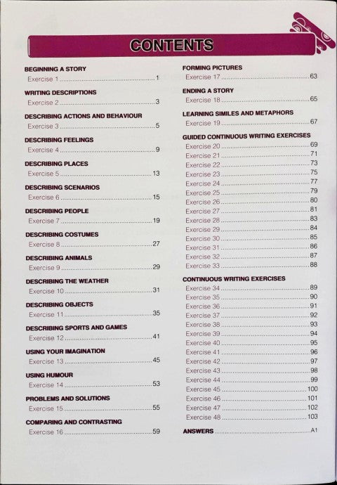 SAP Conquer Creative Writing Primary Level Workbook 5 – Books and You