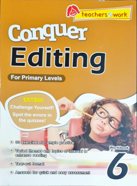 SAP Conquer Editing for Primary Levels Workbook 6 – Books and You