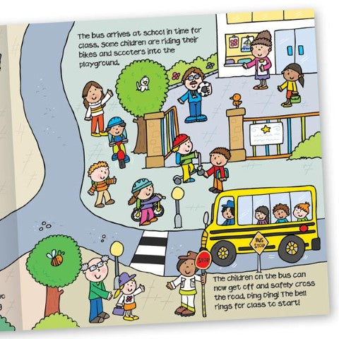 Convertible School Bus Converts To A Playmat And Bus – Books and You