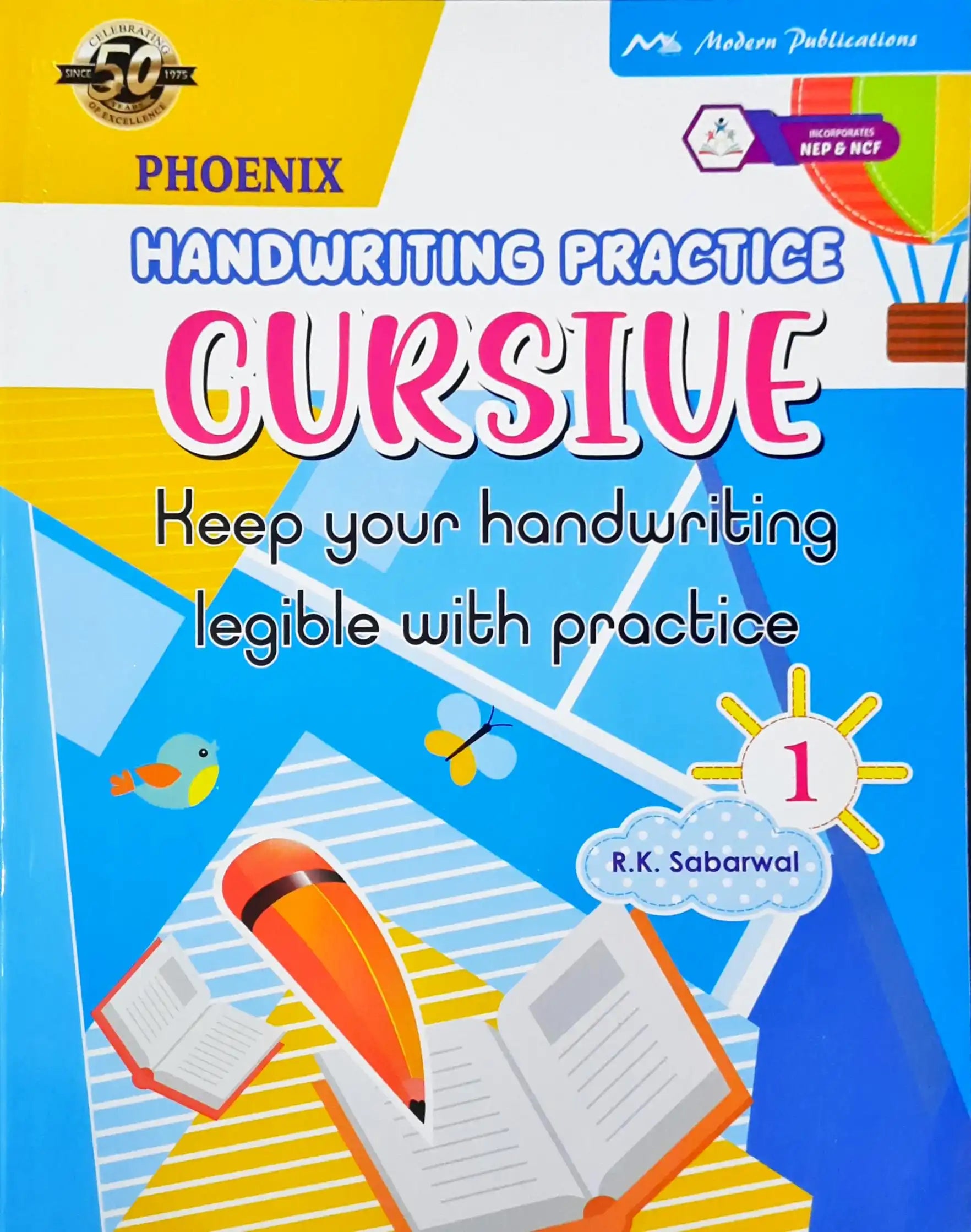 Handwriting Practice Cursive Writing 1 – Books and You