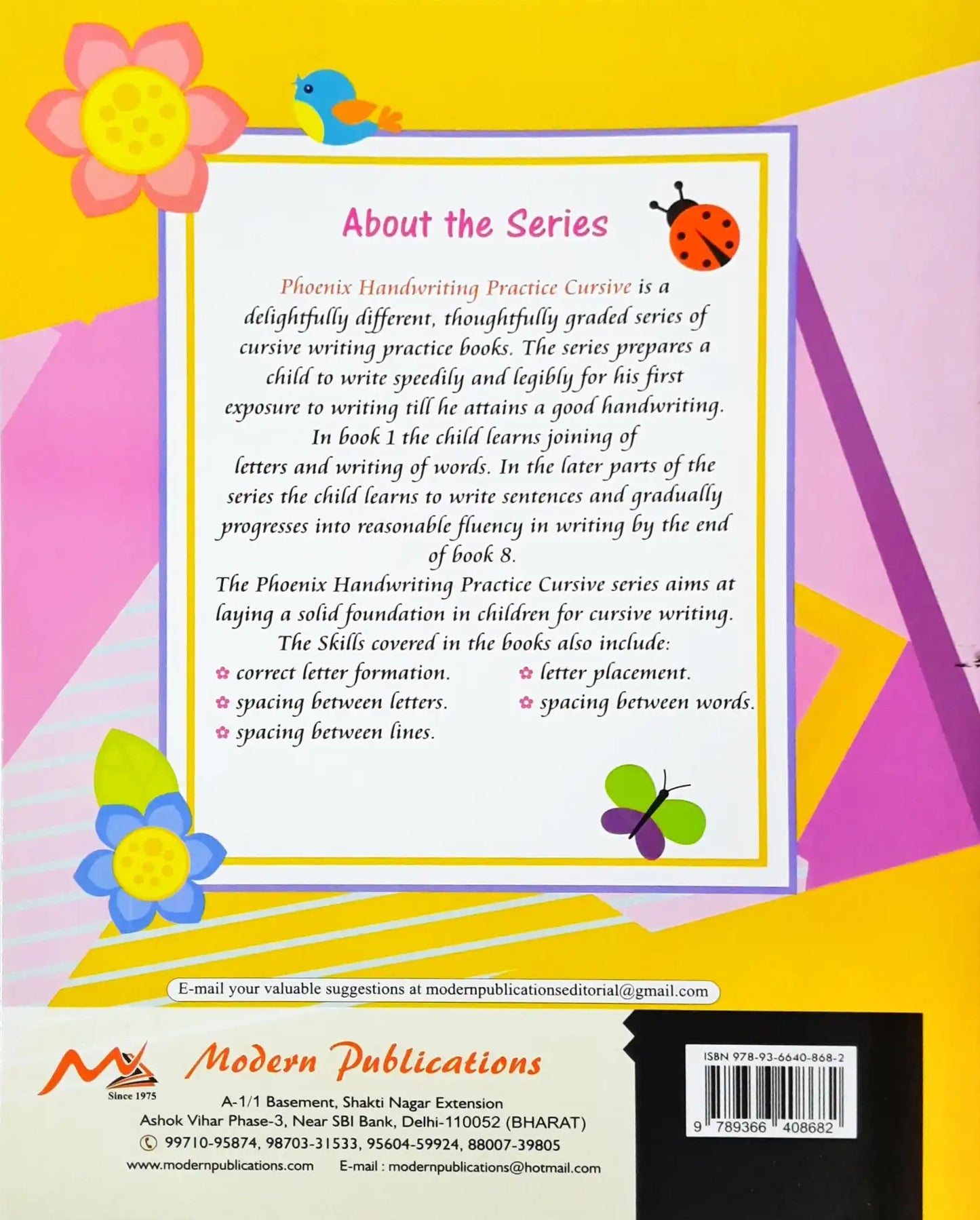 Handwriting Practice Cursive Writing 2 – Books and You