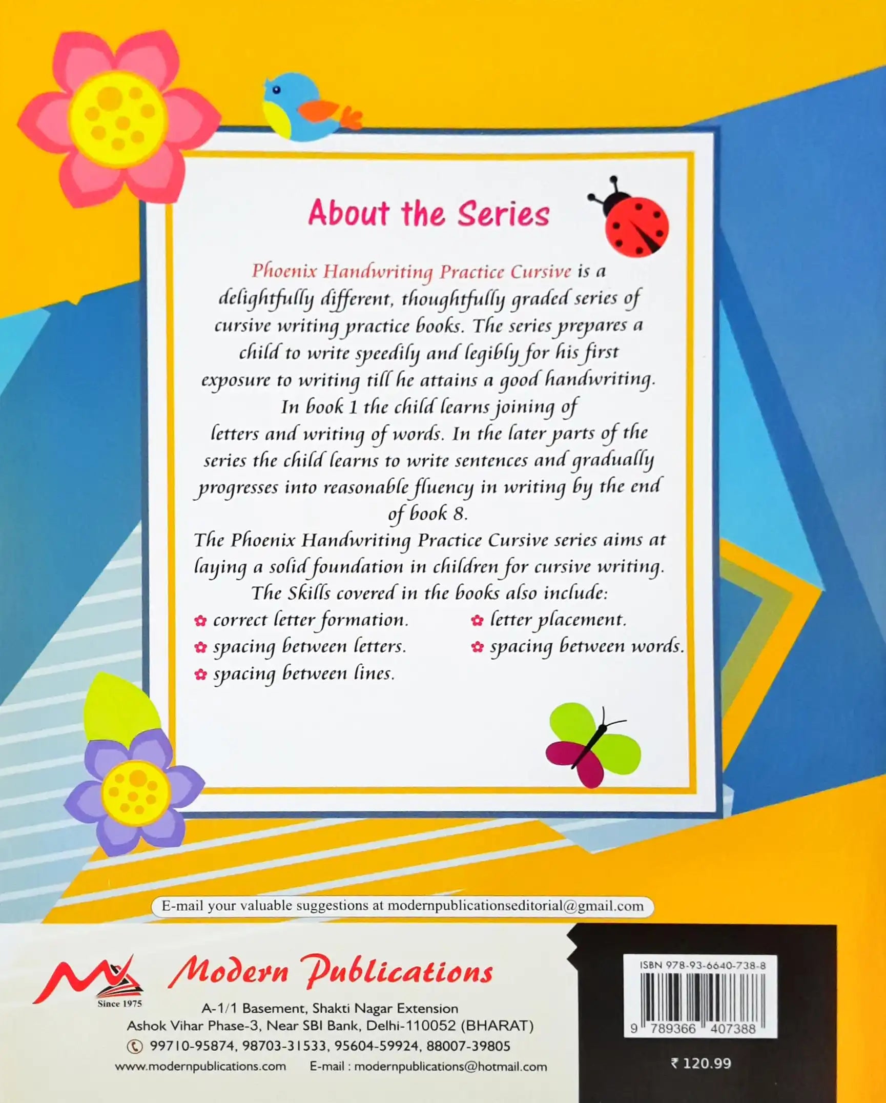 Handwriting Practice Cursive Writing 4 – Books and You