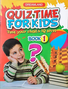 Quiz Time For Kids Test Your Child's IQ Level Book 1 – Books and You