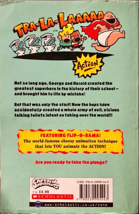 Captain Underpants 2 Captain Underpants And The Attack Of The Talking ...