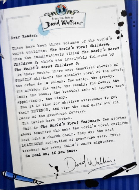 The World's Worst Teachers – Books and You