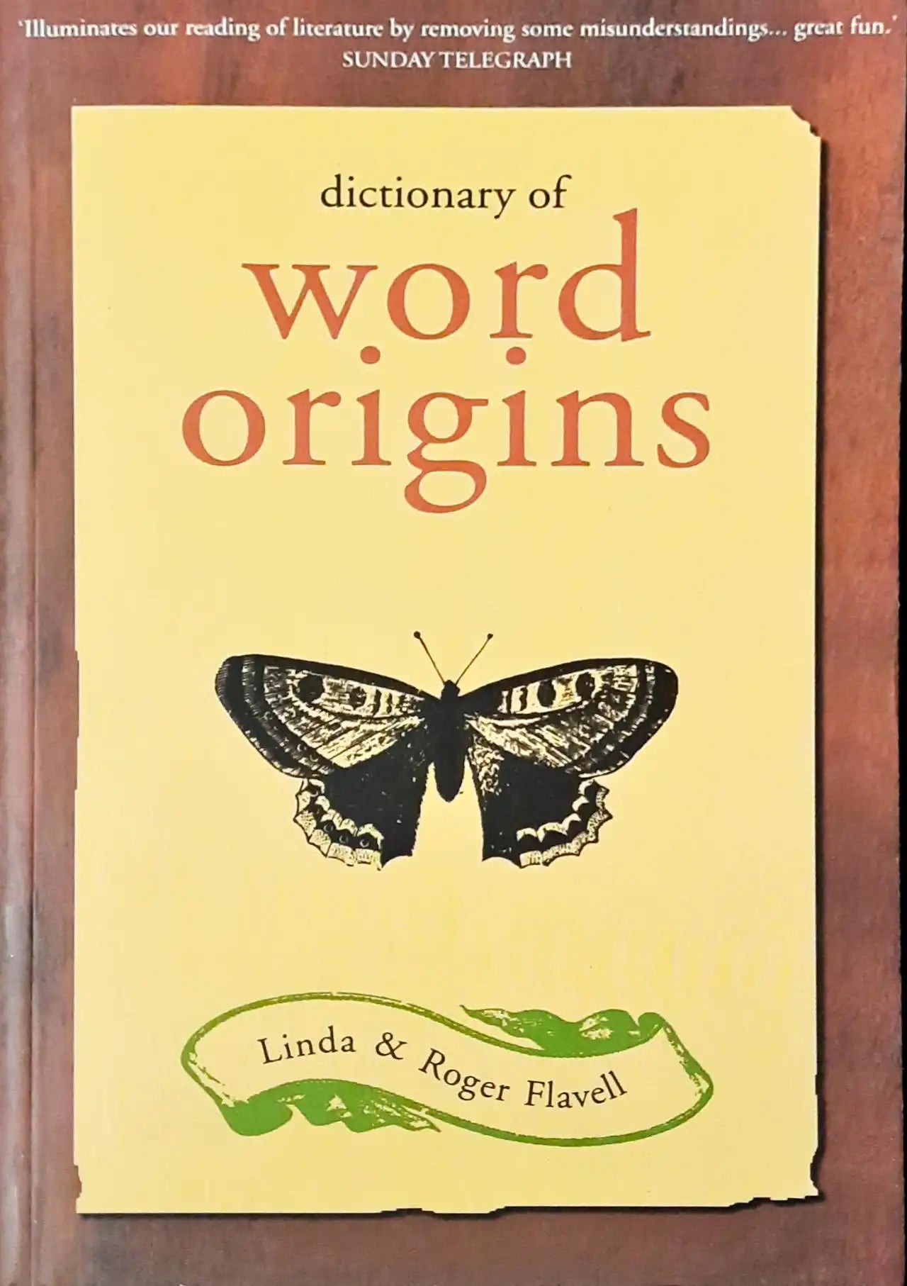 Dictionary Of Word Origins – Books and You