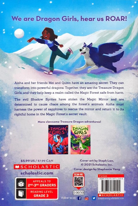 Dragon Girls 5 Aisha The Sapphire Treasure Dragon – Books and You