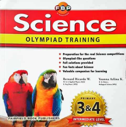 Singapore Science Olympiad Training Primary 3 And 4 Intermediate Level ...