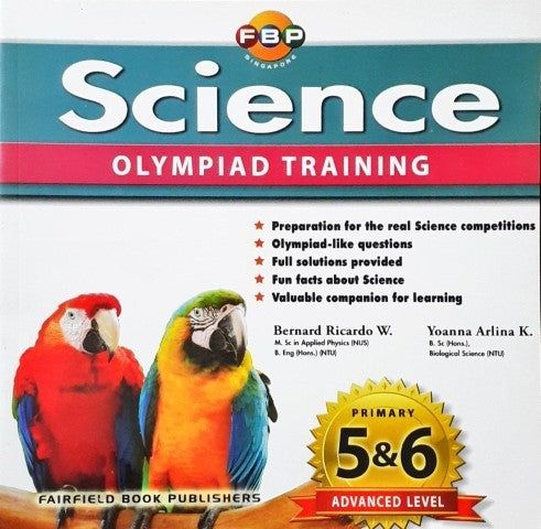 Singapore Science Olympiad Training Primary 5 And 6 Advanced Level ...
